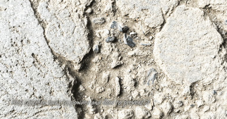 What causes concrete dusting - craftingwithconcrete.com