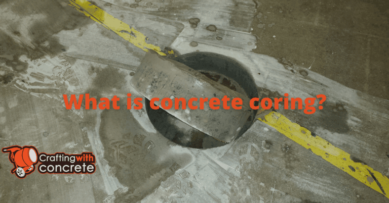What is concrete coring? - craftingwithconcrete.com