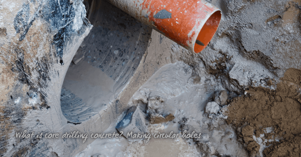 What is concrete coring? - craftingwithconcrete.com