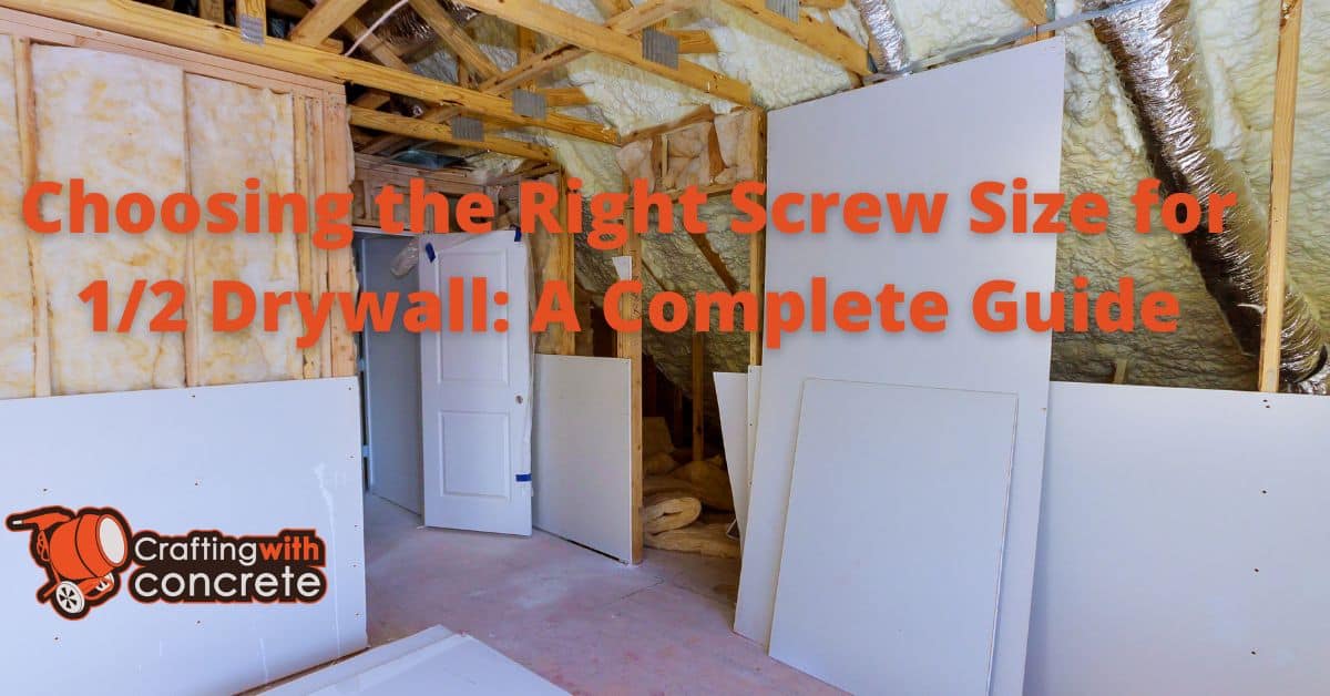 Drywall Screw Guide: Choose the Right Size & Type ...