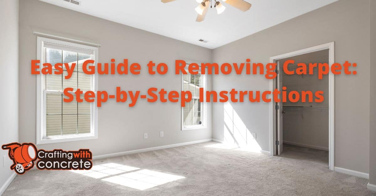 Step-by-Step Guide to Carpet Removal: DIY Techniques for Homeowners ...