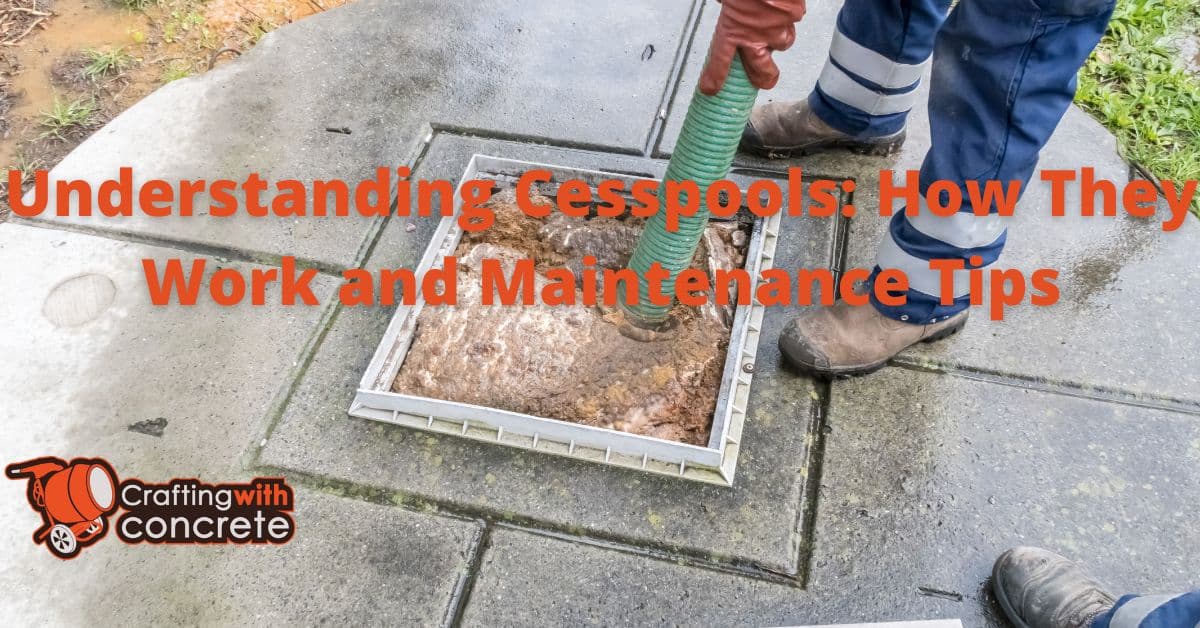 Cesspool Maintenance: Tips for Efficient Upkeep - craftingwithconcrete.com