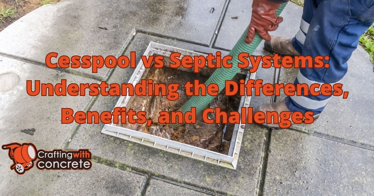 Cesspool vs Septic: Key Differences Explained - craftingwithconcrete.com