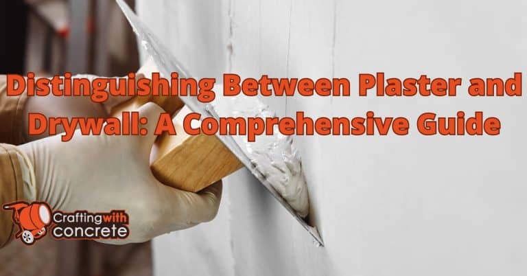 how do you tell the difference between plaster and drywall ...