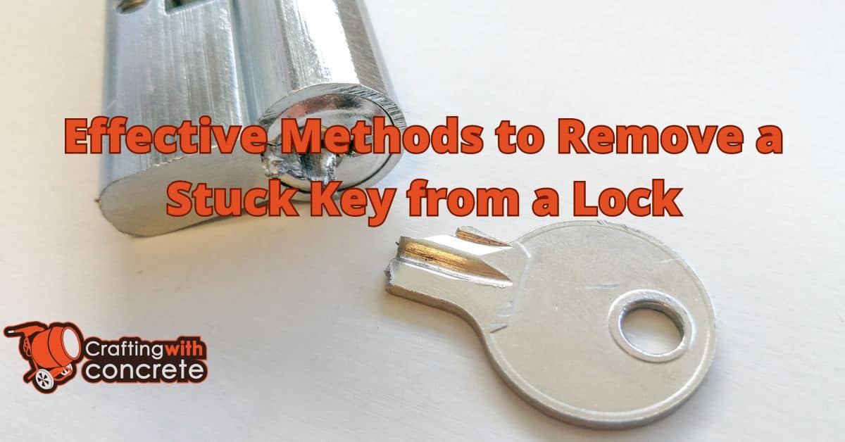 Stuck Key Removal: Easy Lock-Picking Techniques - craftingwithconcrete.com