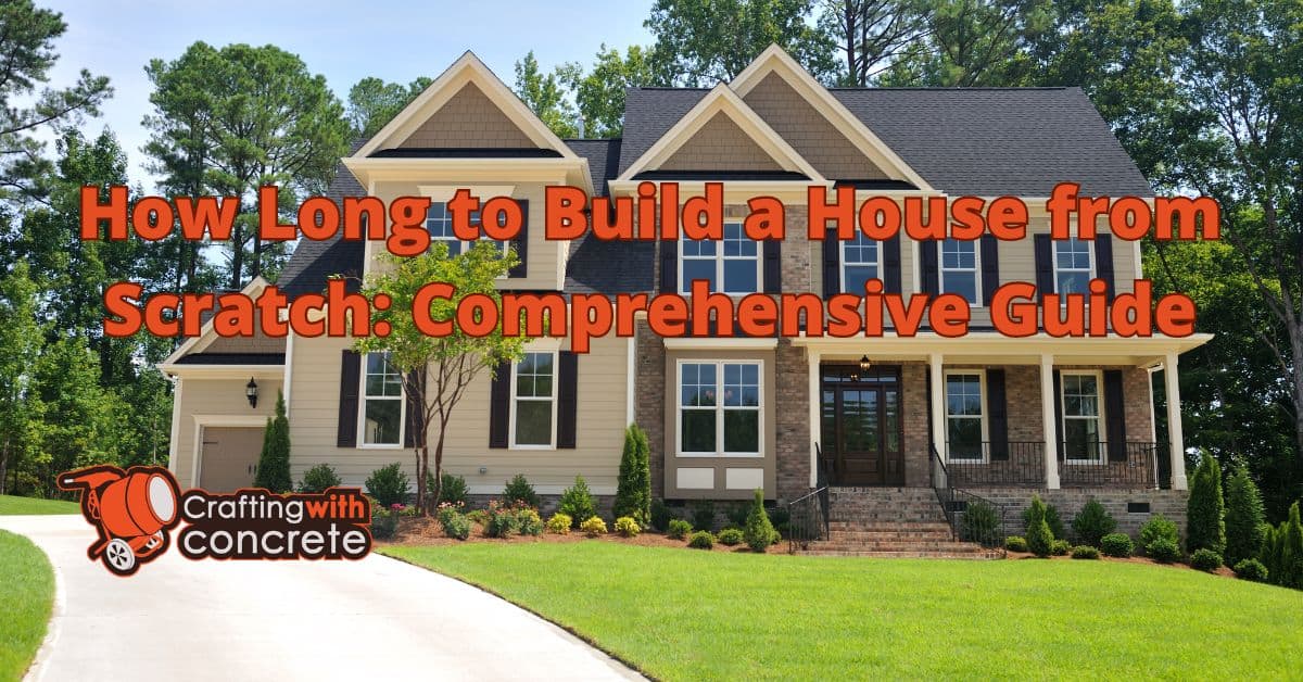 How long to build a house from scratch - craftingwithconcrete.com