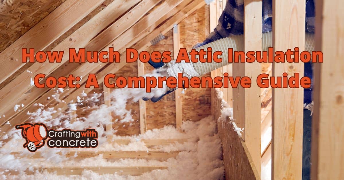 how much does attic insulation cost - craftingwithconcrete.com