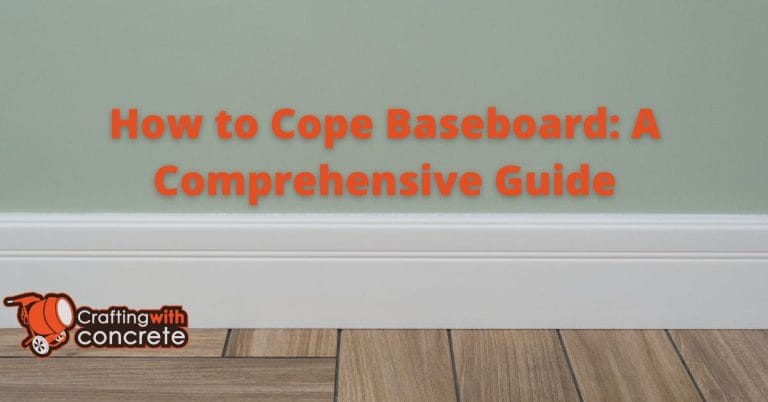 Mastering Baseboard Coping: A Pro’s Guide - craftingwithconcrete.com