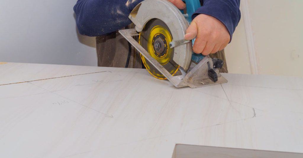 how to cut formica countertop without chipping - craftingwithconcrete.com