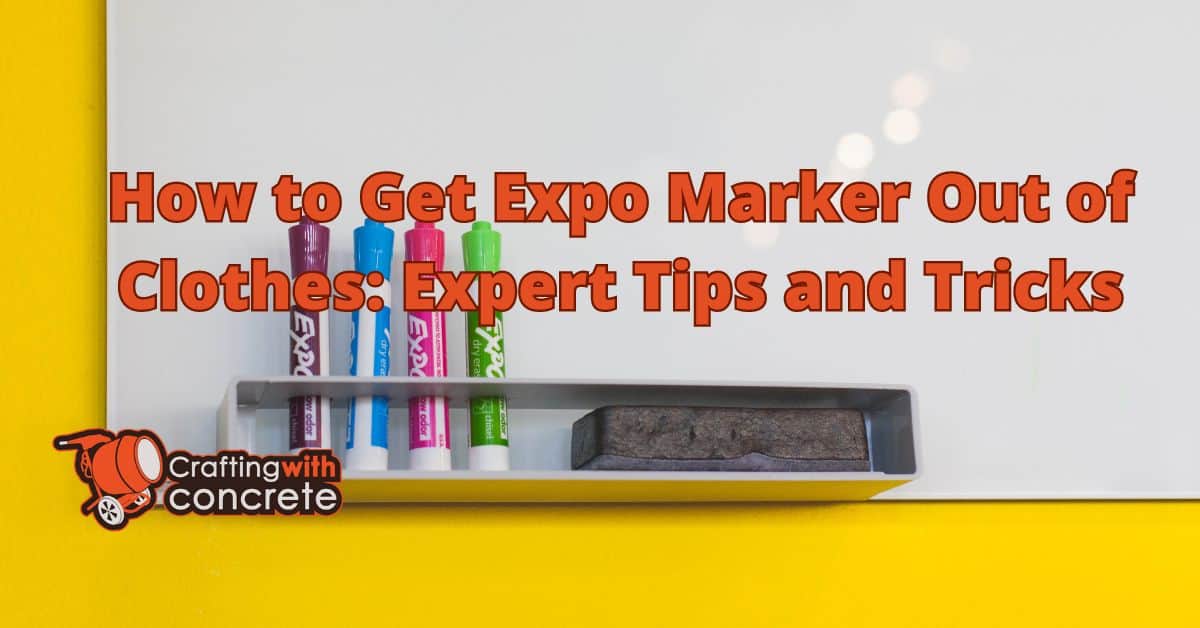 Understanding Expo Marker Stains: Composition & Removal Tips ...