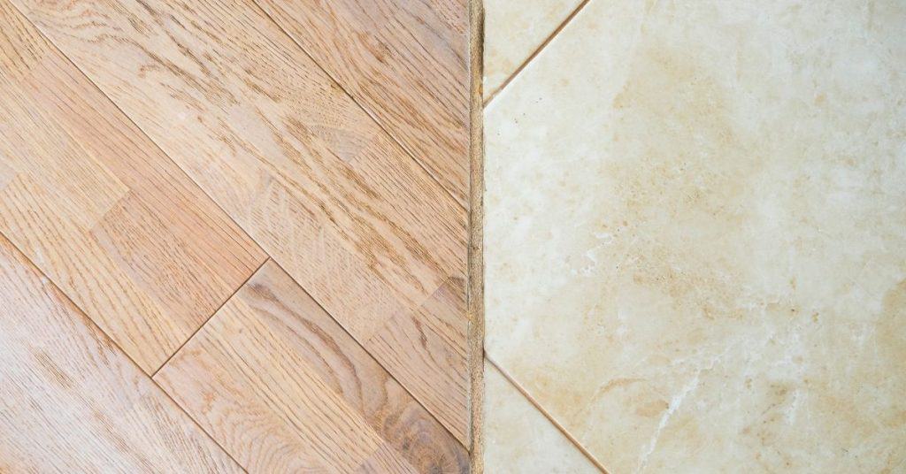 How to install laminate flooring over tile - craftingwithconcrete.com