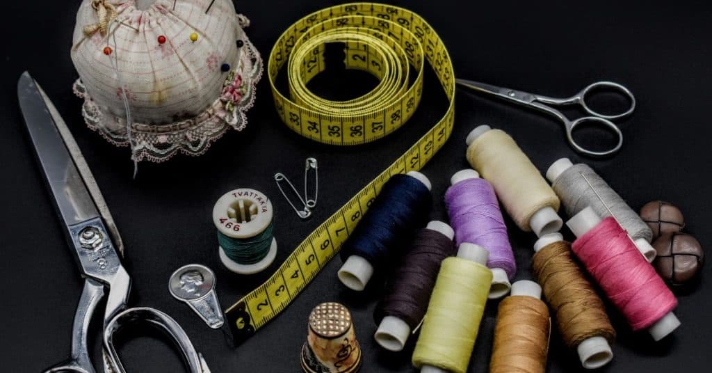 How to sew on a patch by hand - craftingwithconcrete.com