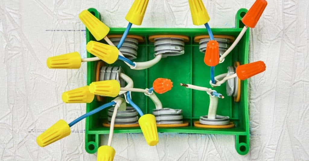 How to splice wires with electrical tape - craftingwithconcrete.com