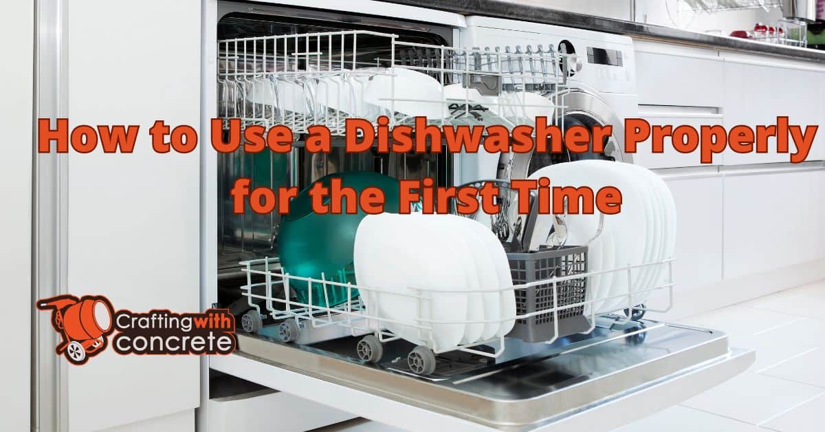 How to use a dishwasher properly for the first time ...