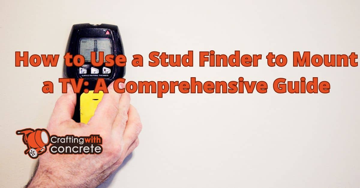 How to Use a Stud Finder to Mount a TV: Step-by-Step Guide ...