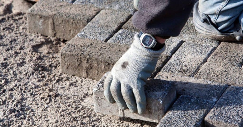 how to lay pavers on dirt without base - craftingwithconcrete.com