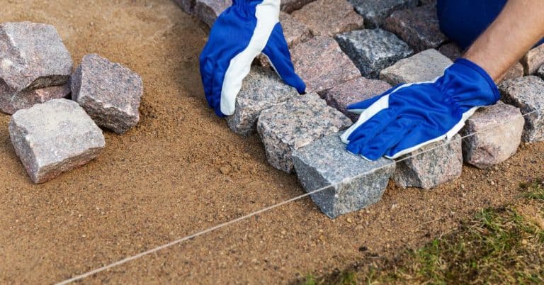 how to lay pavers on dirt without base - craftingwithconcrete.com