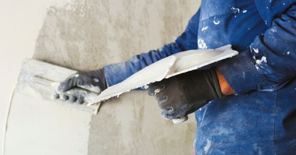 how to plaster a wall step by step - craftingwithconcrete.com