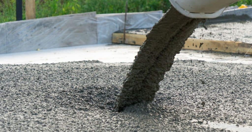 How to make a concrete slab foundation steps - craftingwithconcrete.com