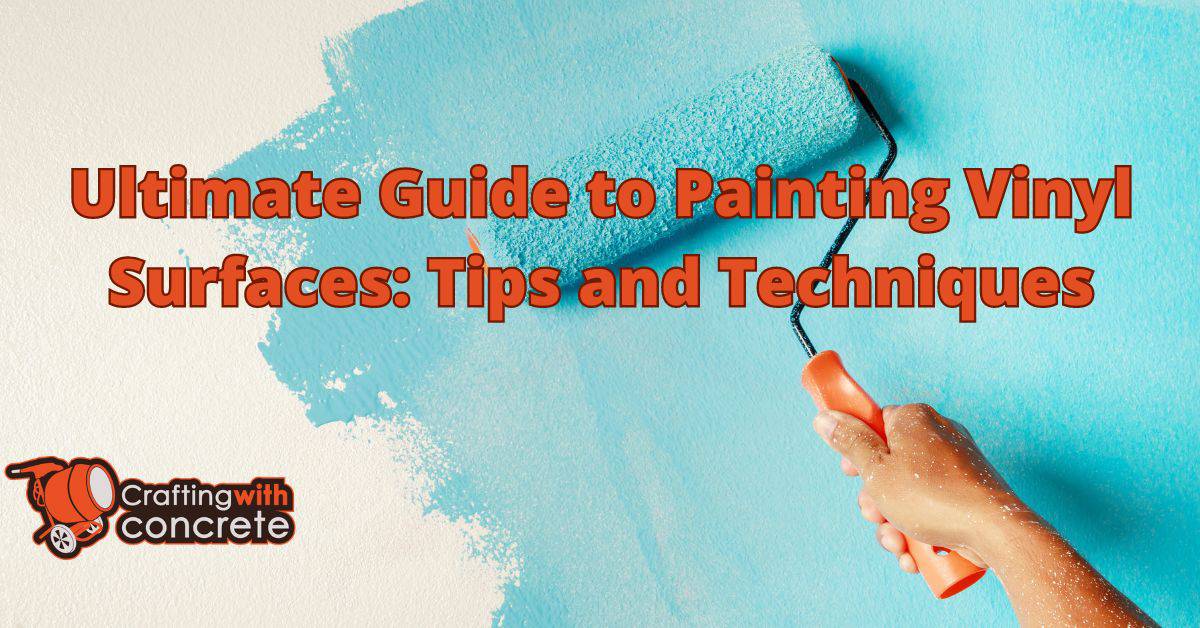 Ultimate Guide: Painting Vinyl Surfaces & Tips - craftingwithconcrete.com