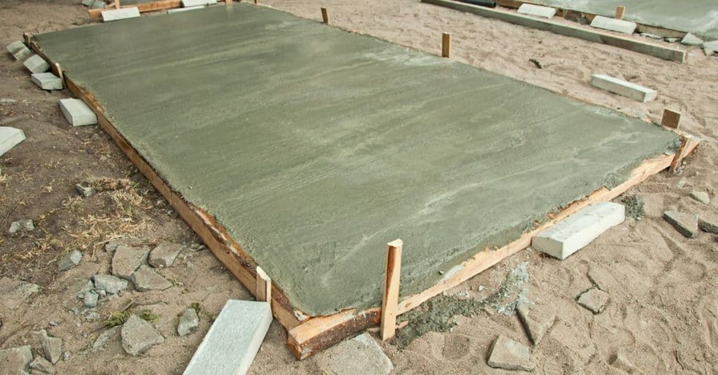 How long does it take concrete to dry before you can walk on it ...