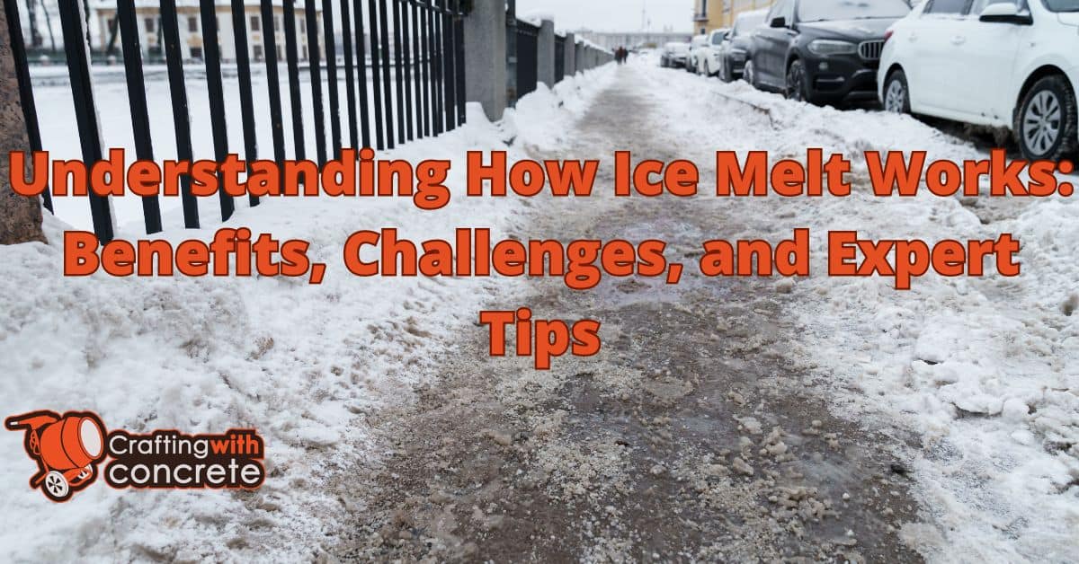 Complete overview how does ice melt work - craftingwithconcrete.com