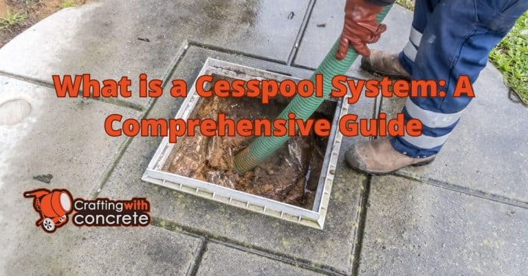 What is a cesspool system - craftingwithconcrete.com