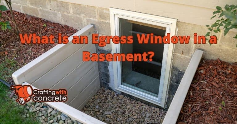 What is an egress window in a basement - craftingwithconcrete.com