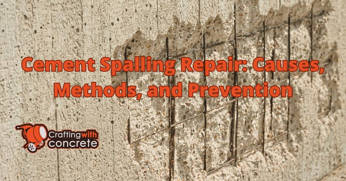 Cement Spalling Repair: Causes, Methods, and Prevention - craftingwithconcrete.com