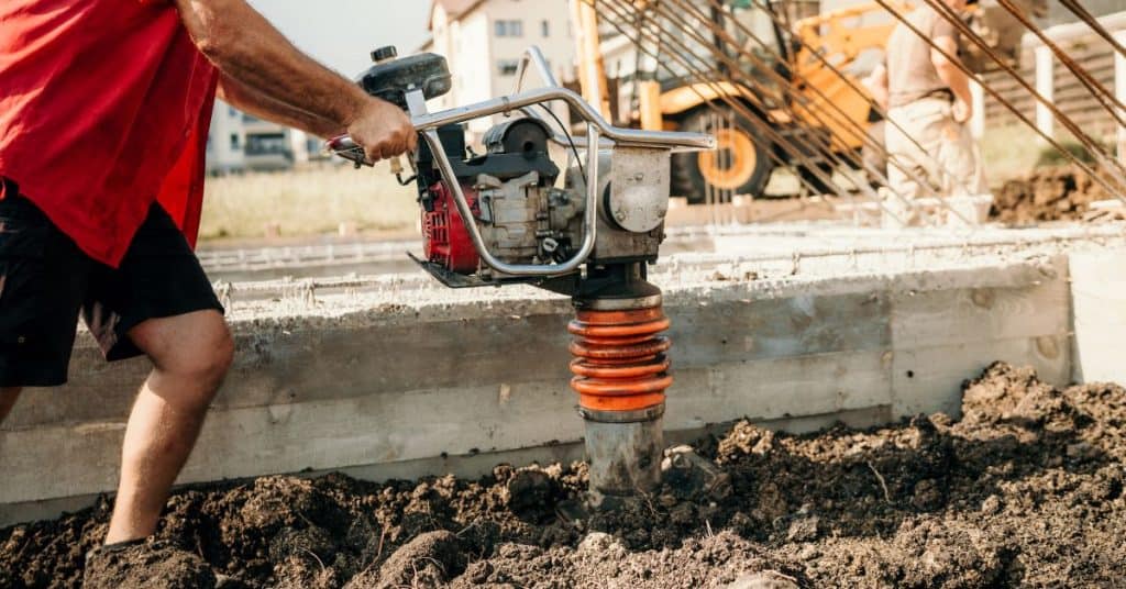 How to compact dirt - craftingwithconcrete.com