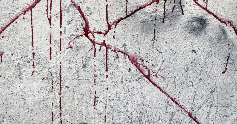How to get blood off concrete - craftingwithconcrete.com