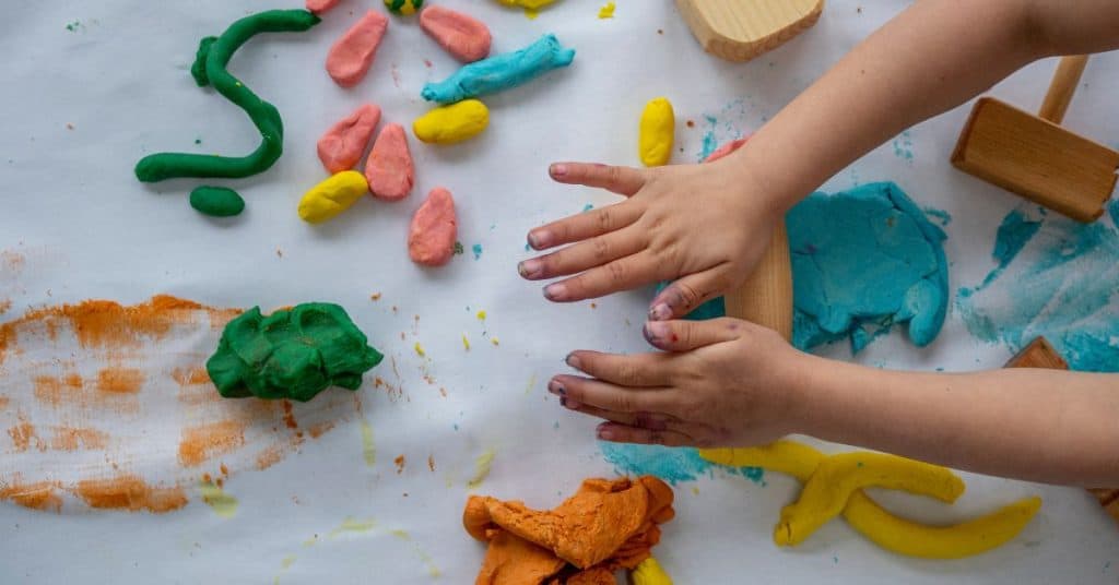 How to get playdough out of carpet - craftingwithconcrete.com