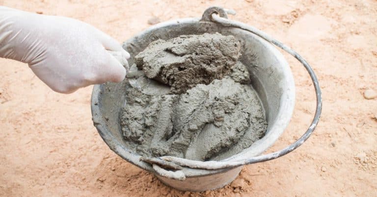 How to make concrete pavers with a mold - craftingwithconcrete.com
