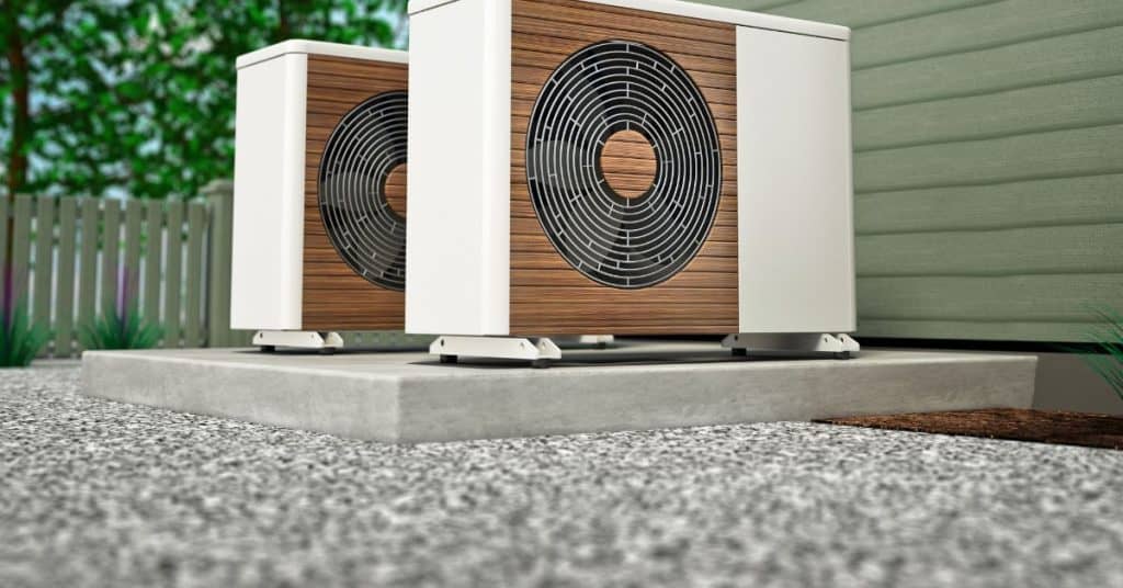 How to put rocks around ac unit - craftingwithconcrete.com