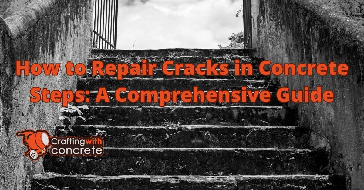 how to repair cracks in concrete steps - craftingwithconcrete.com
