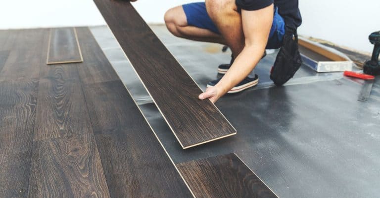 How to rip up carpet and install laminate - craftingwithconcrete.com