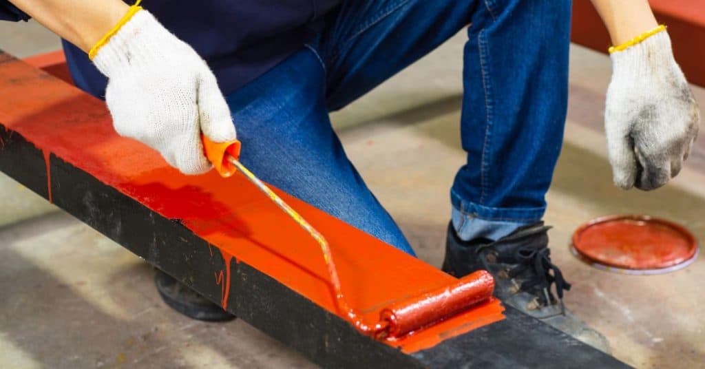 How to thin enamel paint - craftingwithconcrete.com