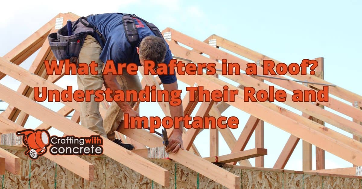 What are rafters in a roof - craftingwithconcrete.com