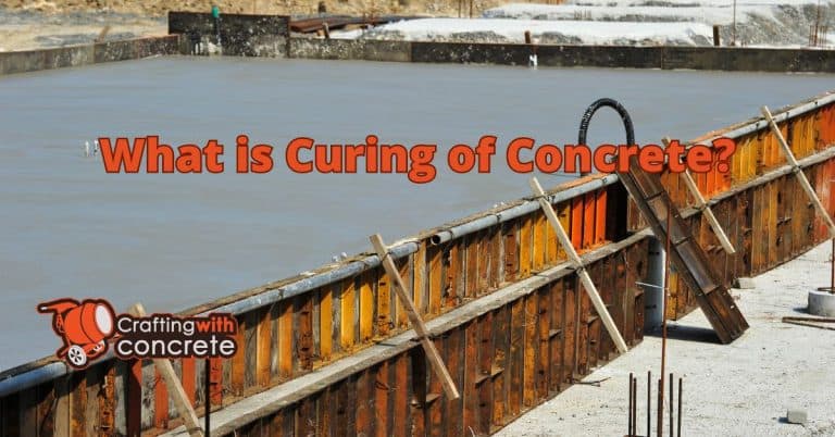 What is curing of concrete? - craftingwithconcrete.com