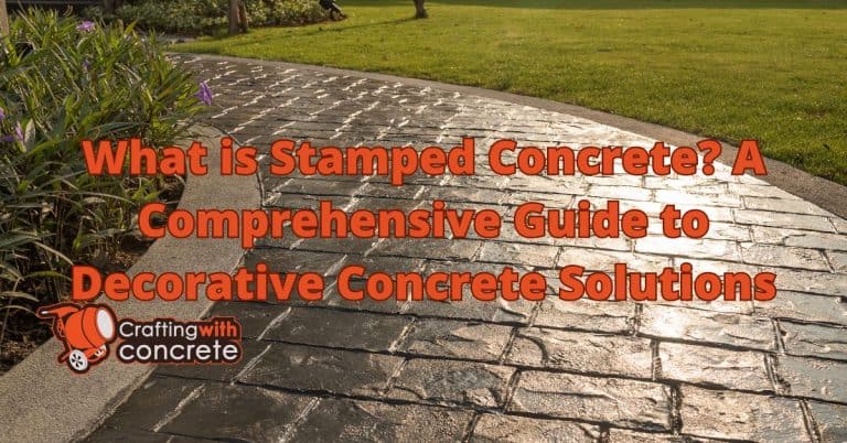 What is stamped concrete - craftingwithconcrete.com