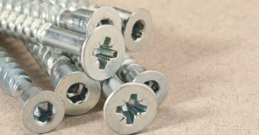 What is a countersunk screw and what is it used for - craftingwithconcrete.com