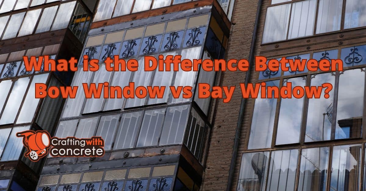 What is the difference between bow window vs bay window ...