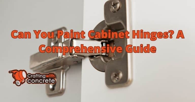 How to Paint Cabinet Hinges: A Step-by-Step Guide ...