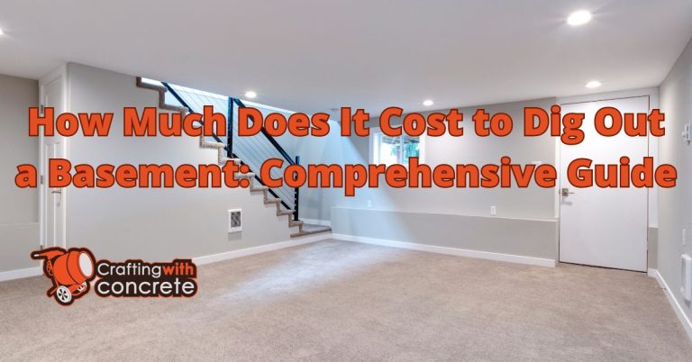 How much does it cost to dig out a basement - craftingwithconcrete.com