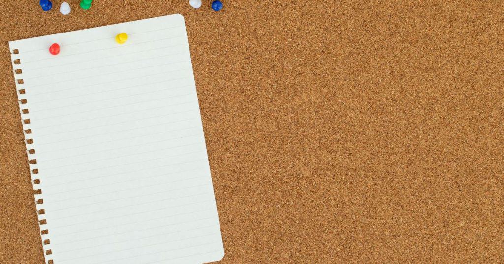 How to paint cork board - craftingwithconcrete.com