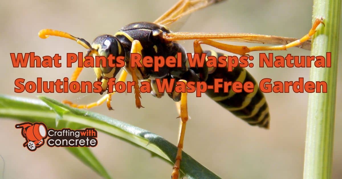 What plants repel wasps - craftingwithconcrete.com