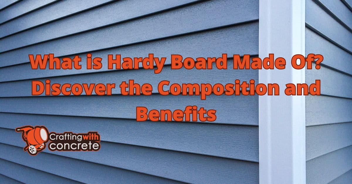 What is Hardy Board Made Of? Discover the Composition and Benefits ...