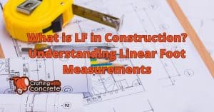 What is lf in construction - craftingwithconcrete.com
