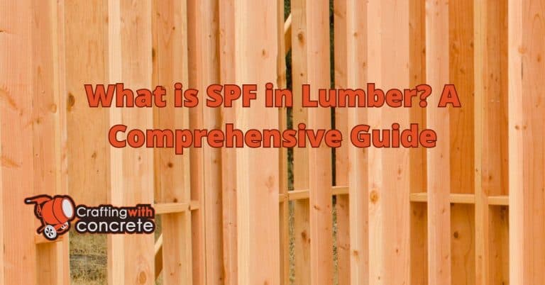What is SPF in lumber - craftingwithconcrete.com