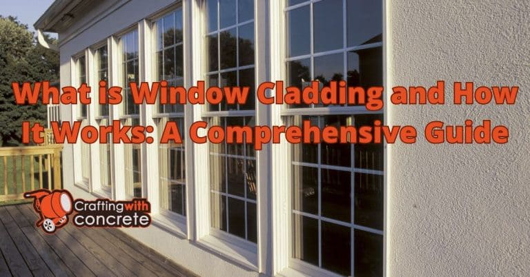 What is window cladding and how it works - craftingwithconcrete.com
